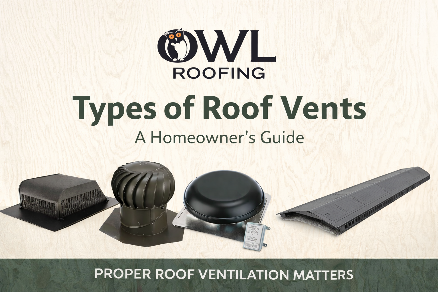 Types of Roof Vents: a Homeowner’s Guide to Proper R... | Owl Roofing
